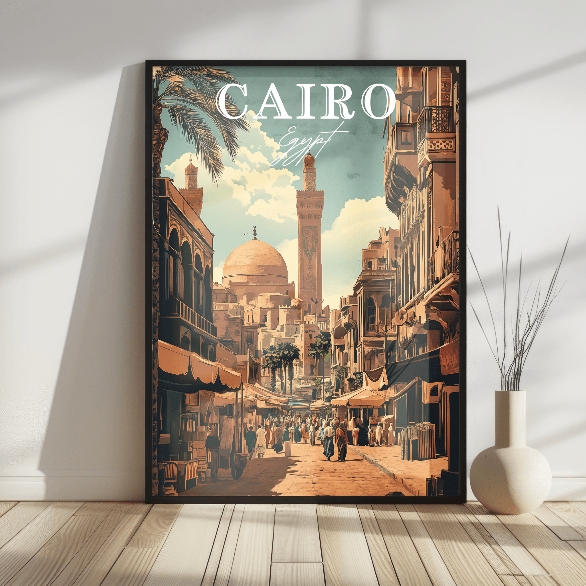 Cairo, Egypt - Streets of History – Wanderlust Posters