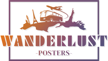Travel Wall Art & Personalized Posters – Wanderlust Posters